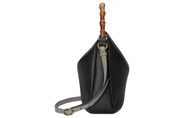 Gucci Diana Shoulder Bag With Bamboo Handle - Black
