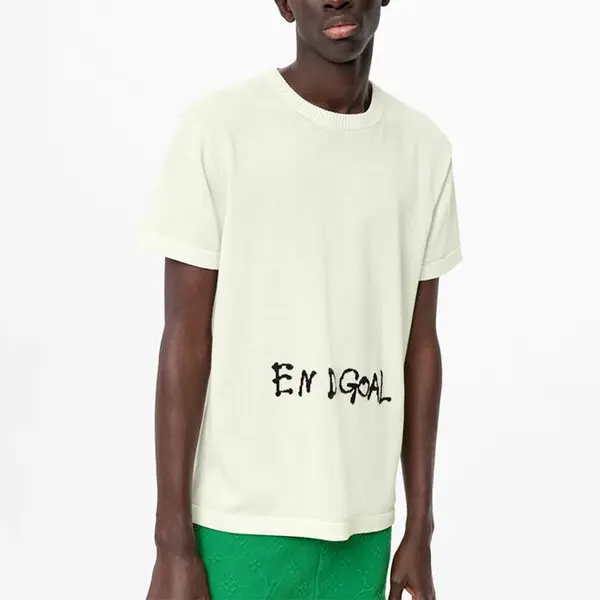 LOUIS VUITTON Short Sleeve Knit Top
