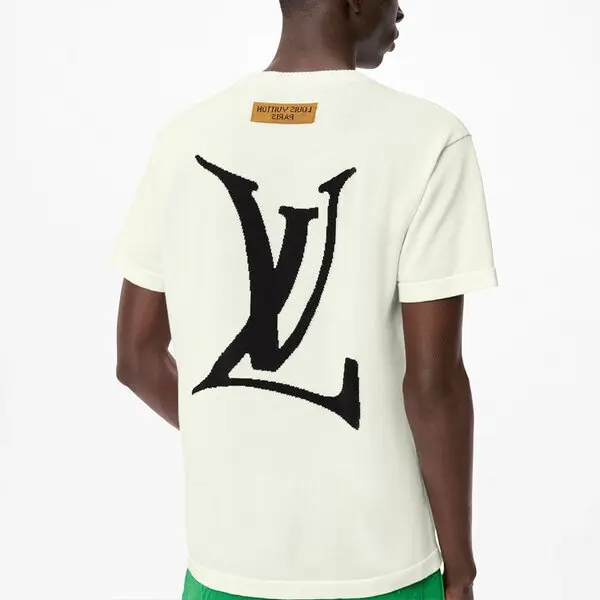 LOUIS VUITTON Short Sleeve Knit Top