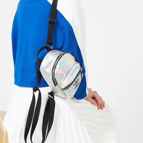 Adidas Mini Backpack - Silver Metallic/iridescent