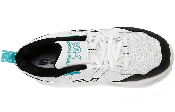 NEW BALANCE 708 Wide Athletic Shoe - Black/blue