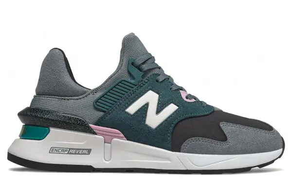 NEW BALANCE 997 Sport V1 Sneakers - Grey/green