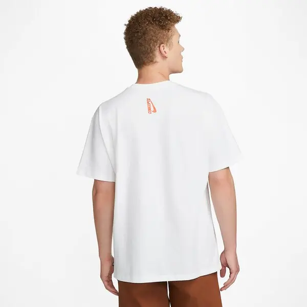 Nike X Concepts T-shirt 'white Orange - White/orange