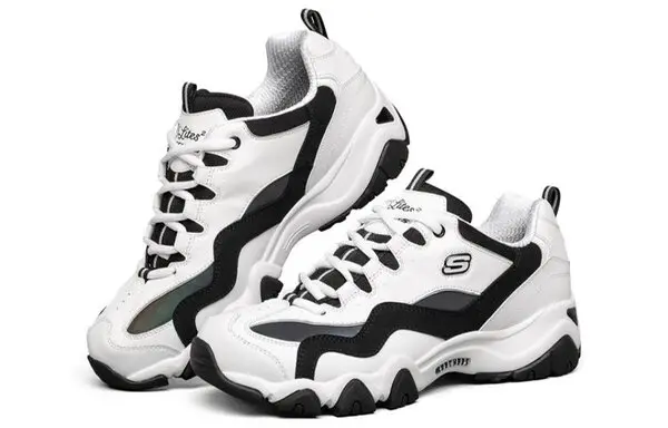 Sketchers D'lites 2.0 Athletic Sneakers - Whiteblackgray
