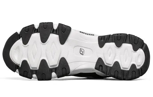 Sketchers D'lites 2.0 Athletic Sneakers - Whiteblackgray