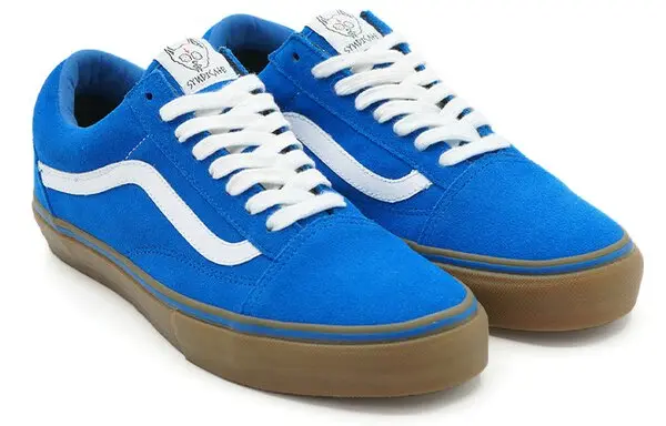VANS Golf Wang X Old Skool Pro 's' Sneakers - Blue/white