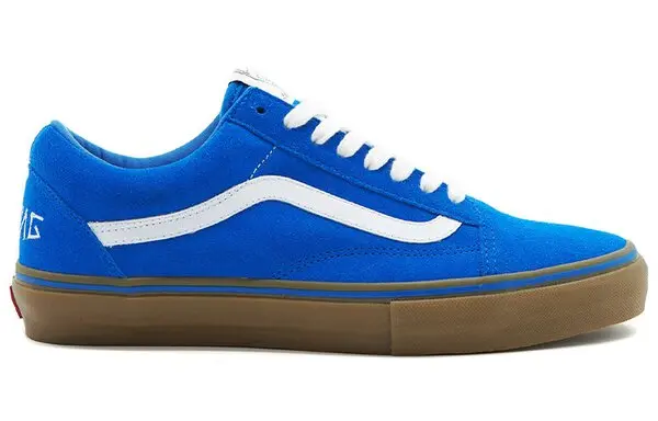 VANS Golf Wang X Old Skool Pro 's' Sneakers - Blue/white