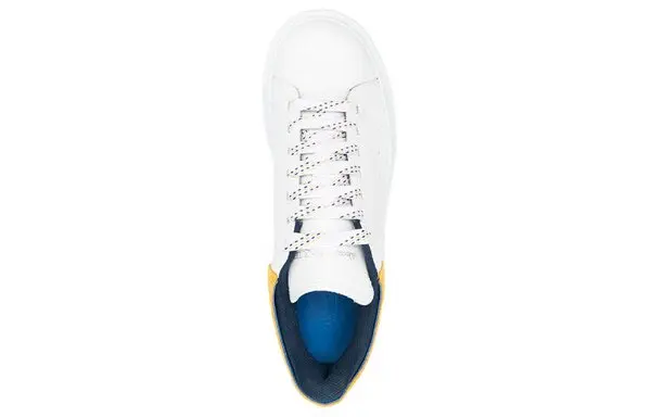 Alexander McQueen Oversized Sneaker - White/yellow/navy