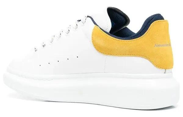 Alexander McQueen Oversized Sneaker - White/yellow/navy