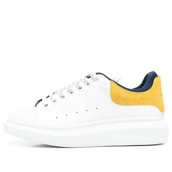 Alexander McQueen Oversized Sneaker - White/yellow/navy
