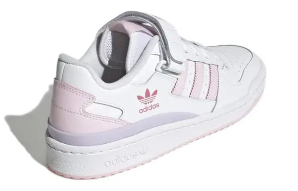 Adidas Originals Forum Low Sneakers - White/pink