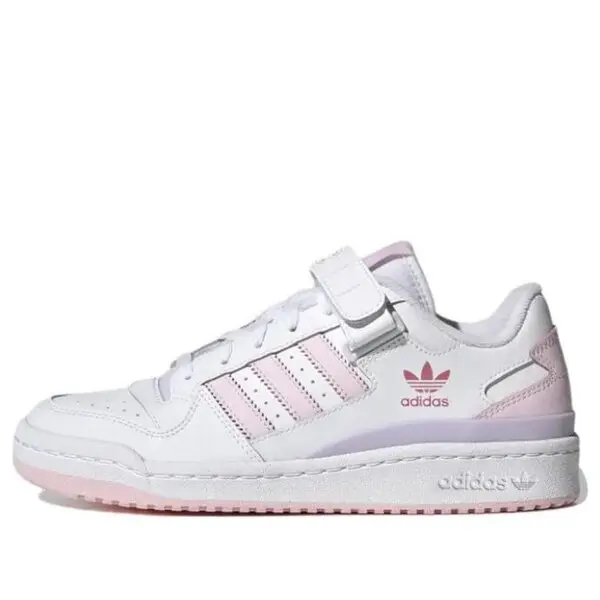 Adidas Originals Forum Low Sneakers - White/pink