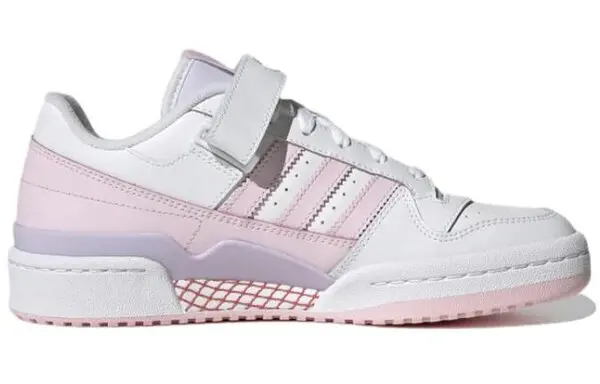 Adidas Originals Forum Low Sneakers - White/pink