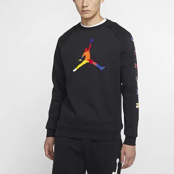 JORDAN Air Sports Crewneck Sweatshirt - Black