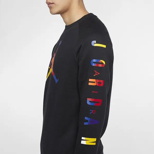 JORDAN Air Sports Crewneck Sweatshirt - Black