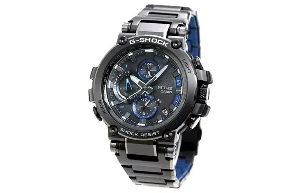 Casio G-shock Mt-g "black" Watch With Bluetooth And Solar Energy