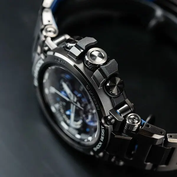 Casio G-shock Mt-g "black" Watch With Bluetooth And Solar Energy