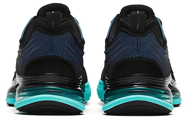 ANTA Athletic Lace-up Sneakers - Blue/black/teal