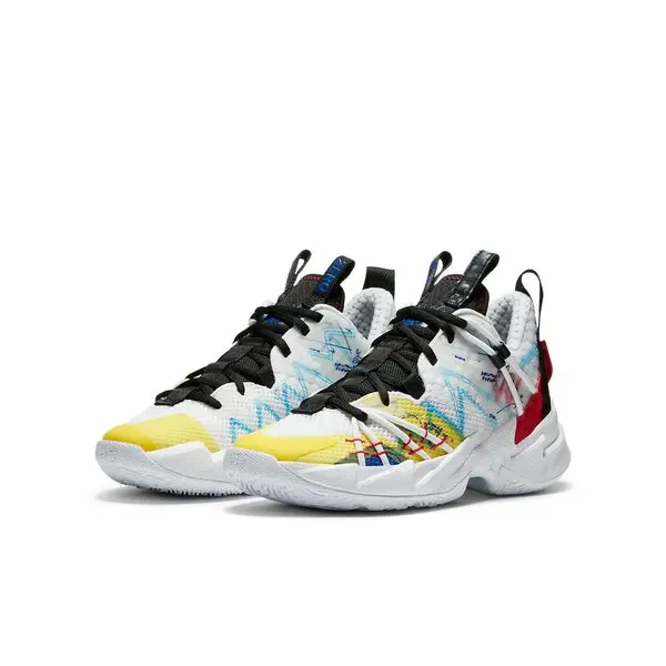 JORDAN Air Why Not Zer0.3 Se "white Yellow Red" Sneakers