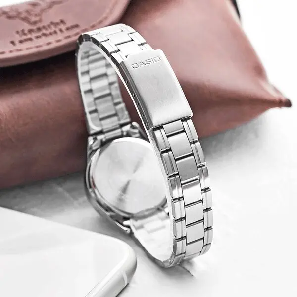Casio Stainless Steel Quartz Analog Watch