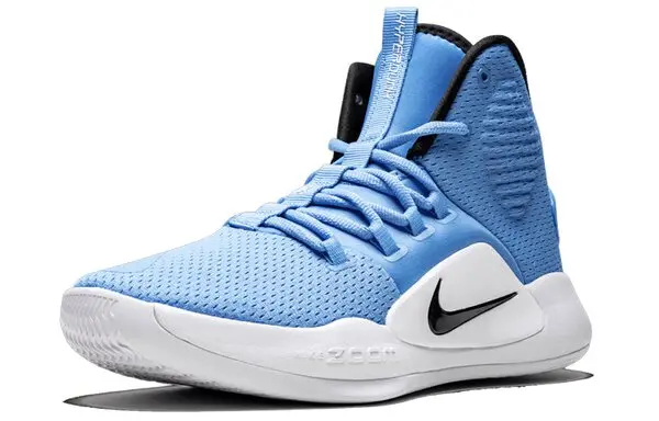 Nike Hyperdunk X Tb Mid Top Basketball Sneakers - Blue