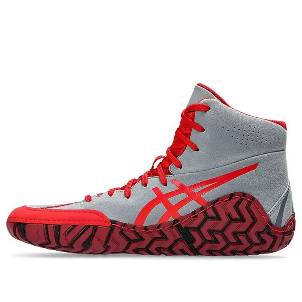 Asics Aggressor 5 Athletic Footwear - White/red