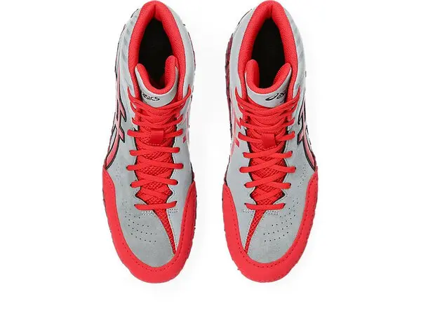 Asics Aggressor 5 Athletic Footwear - White/red
