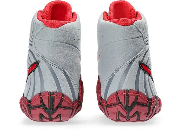 Asics Aggressor 5 Athletic Footwear - White/red