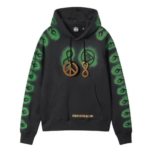 StÜssy X Dries Van Noten Embroidered Hoodie - Black