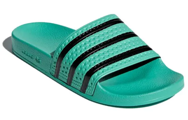 Adidas Adilette Slide - Green/black