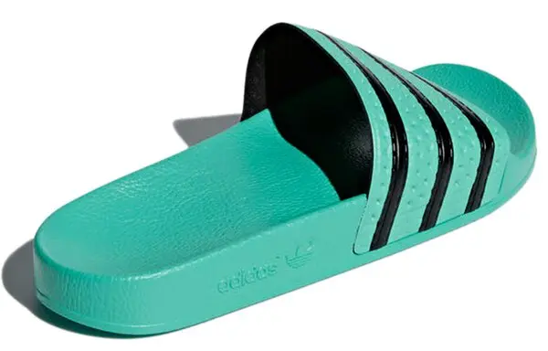 Adidas Adilette Slide - Green/black