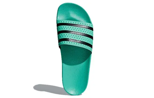 Adidas Adilette Slide - Green/black
