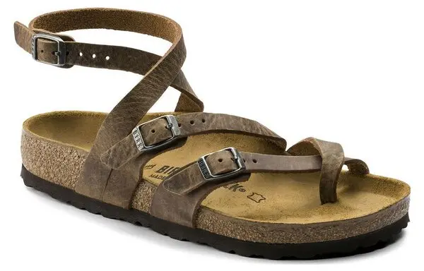 BIRKENSTOCK Seres Camberra Old Natural Leather Sandals