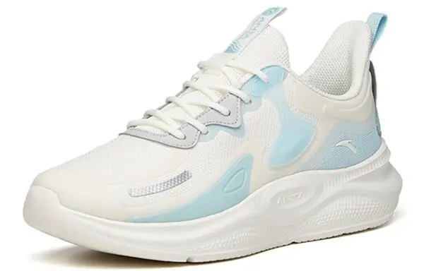 ANTA The Cloud Leather Mesh Sneakers
