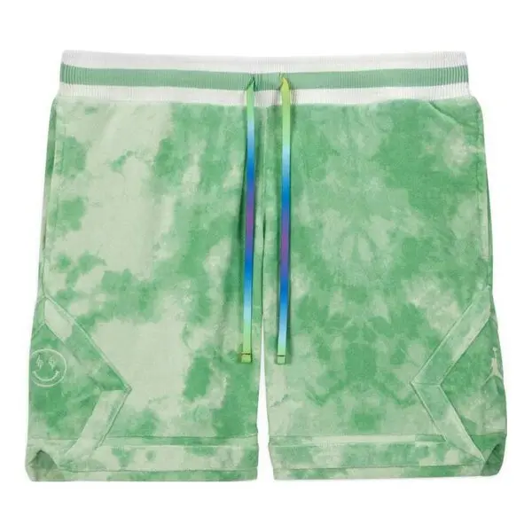 JORDAN X J Balvin Tie Dye Shorts - Green