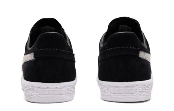 PUMA Suede Ripped Denim Low Top Sneakers