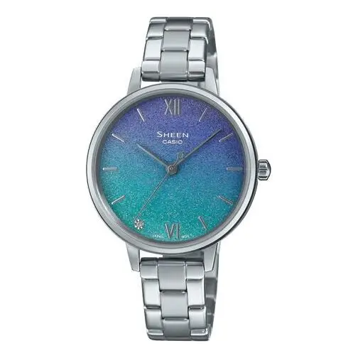 Casio Analog 'gradient Blue - Silver/gradient Blue