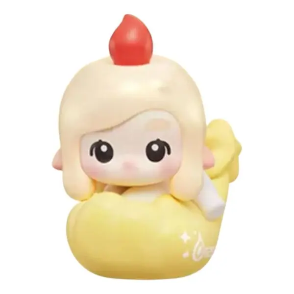 POP MART Pop Bean Goodnight, Night Sky Series Figure 'chaka Lie On Shooting Stars - Multi-color