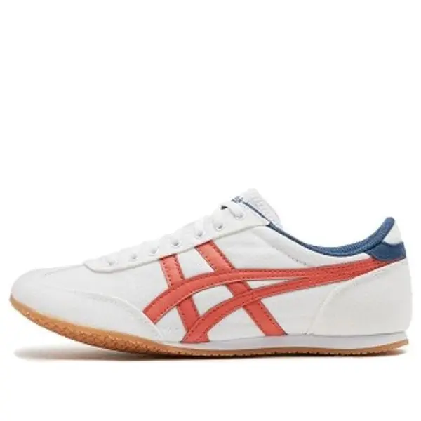 Onitsuka Tiger Machu Racer Sneakers - White/orange