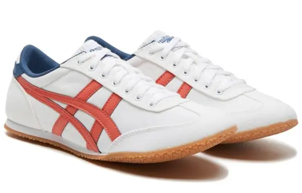 Onitsuka Tiger Machu Racer Sneakers - White/orange
