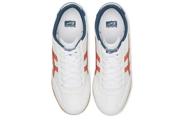 Onitsuka Tiger Machu Racer Sneakers - White/orange