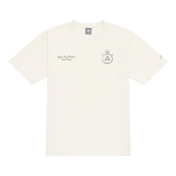 NEW BALANCE Icon T-shirt Asia Sizing - Beige