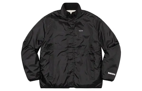Supreme Reversible Colorblocked Fleece Jacket - Multi-color