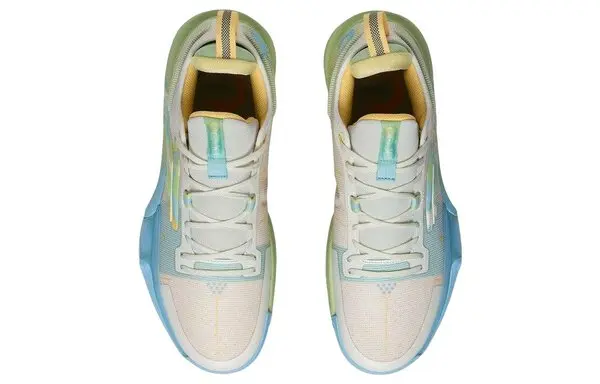 LI-NING Speed Premium 'ice Cream' Athletic Shoes - Beige/green