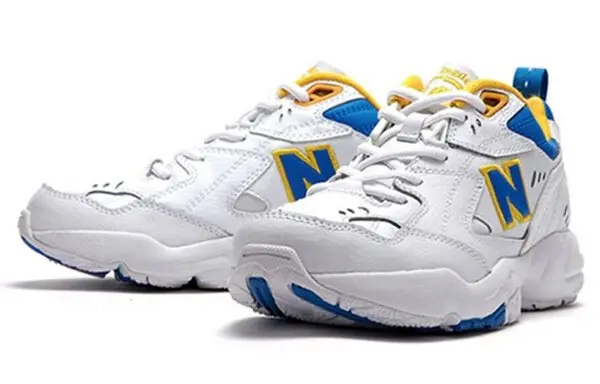 NEW BALANCE 608 Series Training Sneakers - White/blue
