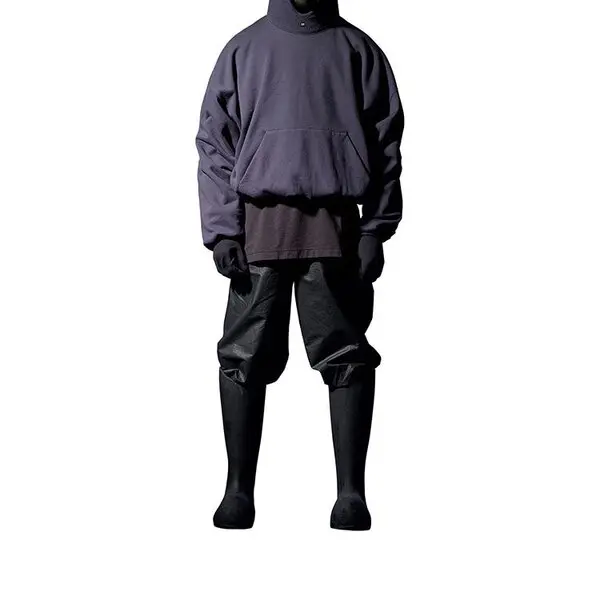Yeezy Ss22 Logo Hoodie - Black