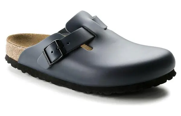 BIRKENSTOCK Boston Clogs - Blue/sand