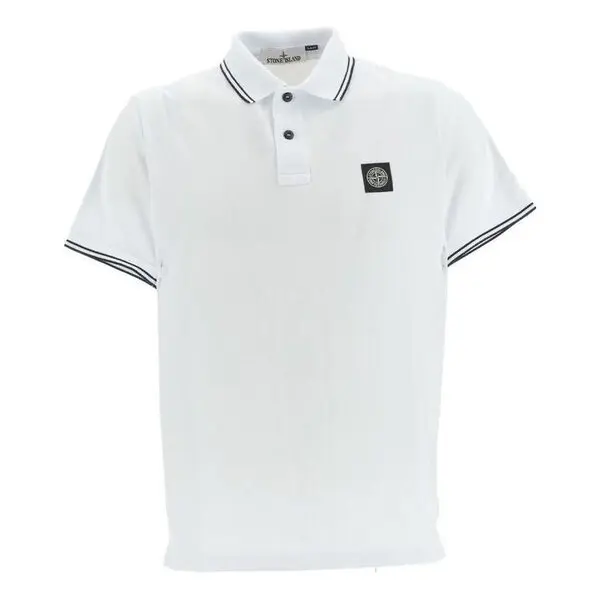 Stone Island Polo Shirt - White