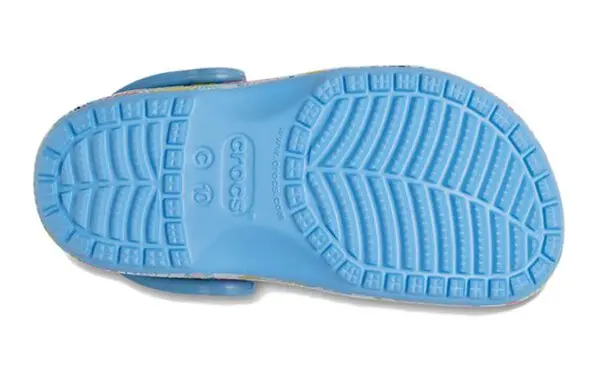 CROCS X Disney Classic Clog "stitch Hawaiian Print - Oxygen