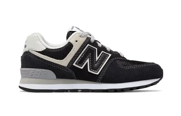 NEW BALANCE 574 Core Little Sneakers - Black